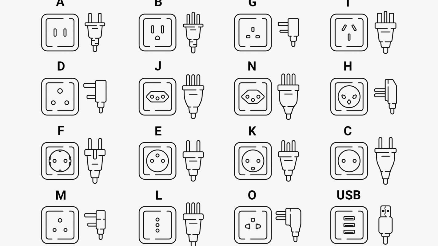 Nejčastější elektrické zásuvky a adaptéry pro cestování po světě